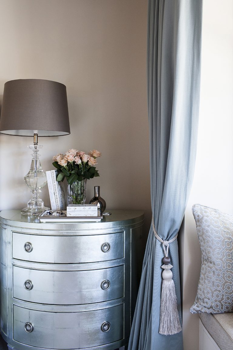 A classic American bedroom in the perfect pale blue palette by Highgate ...