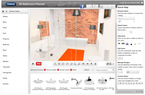 New easy online 3D bathroom planner lets you design yourself - The ...