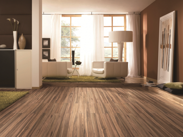 It may look and feel like timber floor, but it's tiles! - The Interiors ...