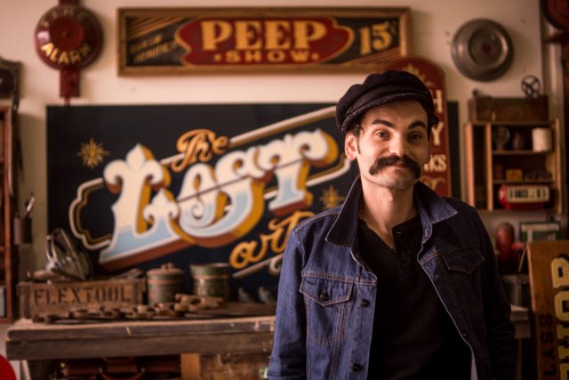 A behind the scenes look at the work of sign maker TJ Guzzardi - The ...