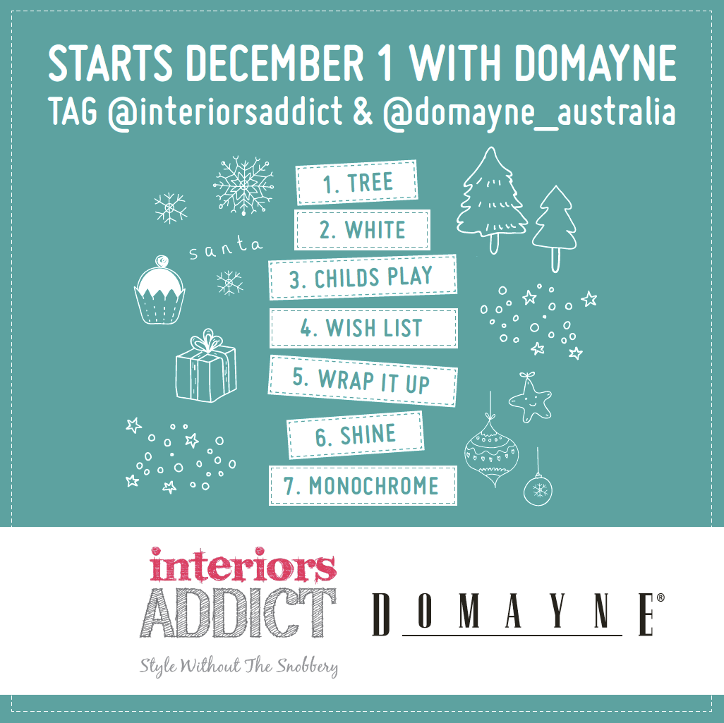 Christmas 7 Vignettes with Domayne starts a week today - The Interiors ...