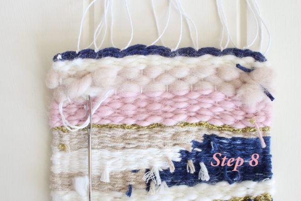 Weaving tutorial: create your own wall hanging - The Interiors Addict
