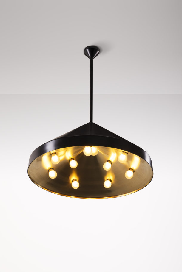 Metallic, minimal lighting with an unexpected twist - The Interiors Addict