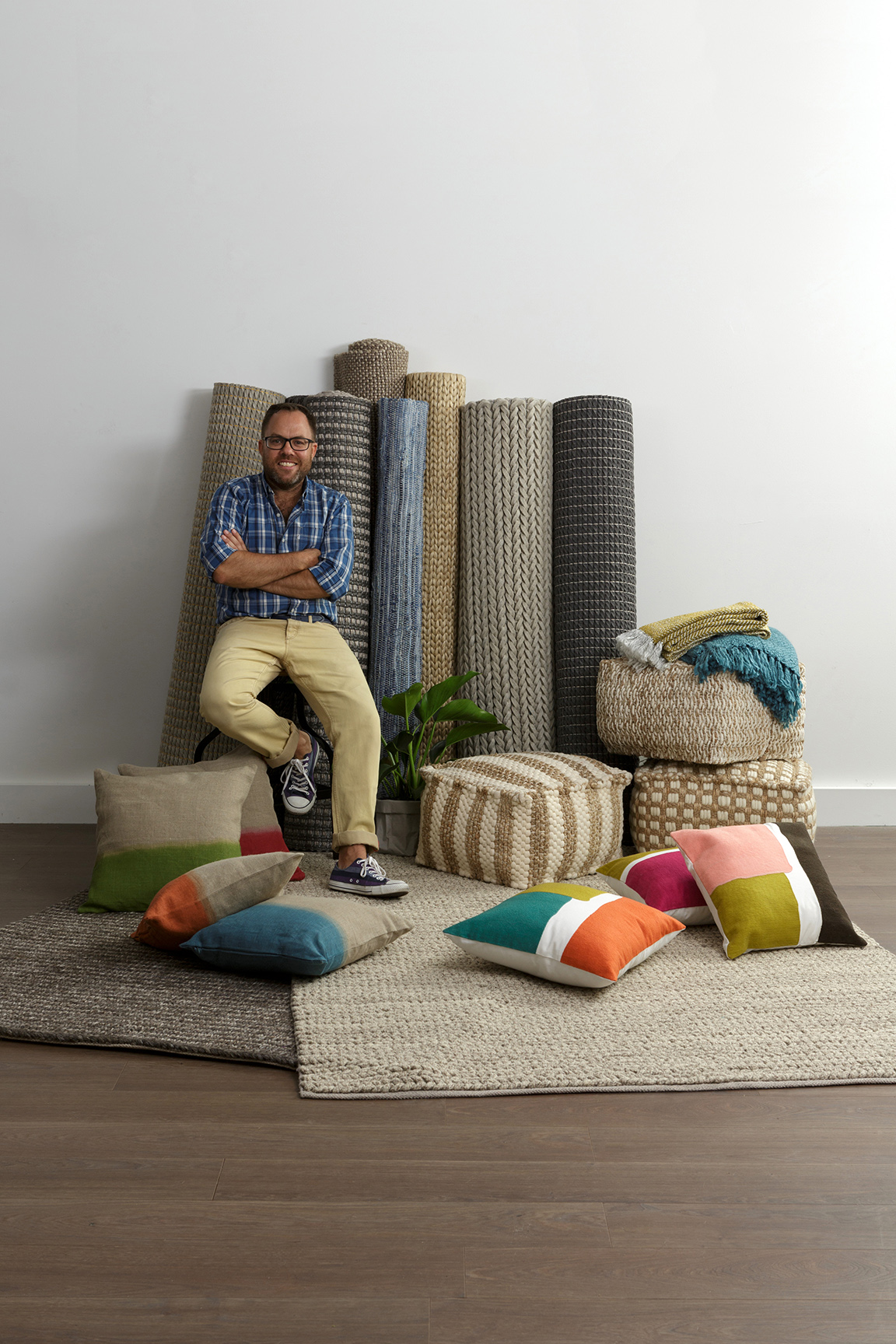 James Treble's stylish collection for Rugspace - The Interiors Addict