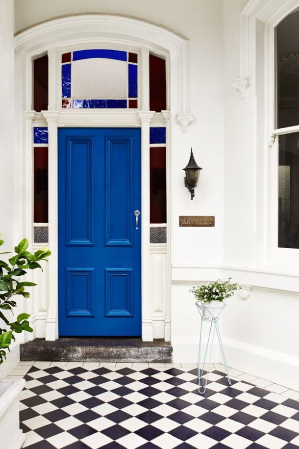 Low-cost and risk-free, why not try a bold front door? - The Interiors ...