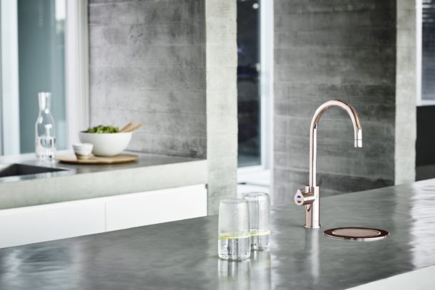 The new rose gold Zip tap - The Interiors Addict