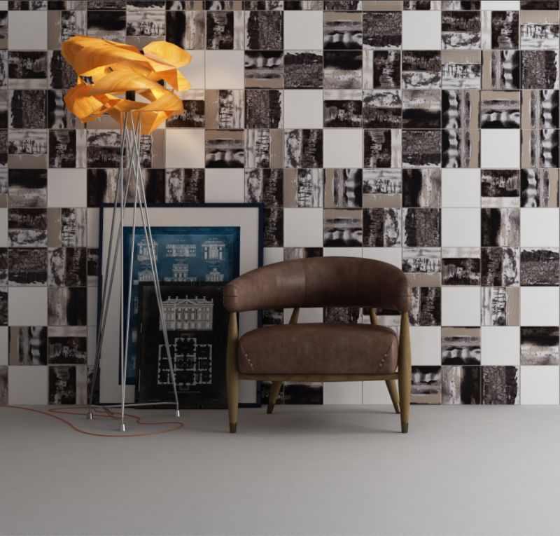 How to: Create an impressive backdrop with tiles - The Interiors Addict