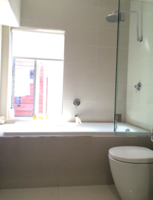 Real Reno: Monochrome bathroom makeover - The Interiors Addict