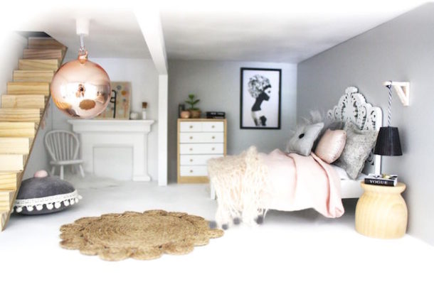 Interior designer creates mini version of her own home! - The Interiors ...