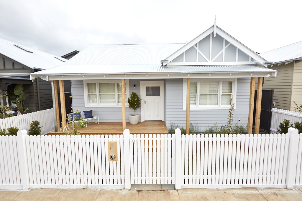 The Block series 13 front facade and garden reveals - The Interiors Addict