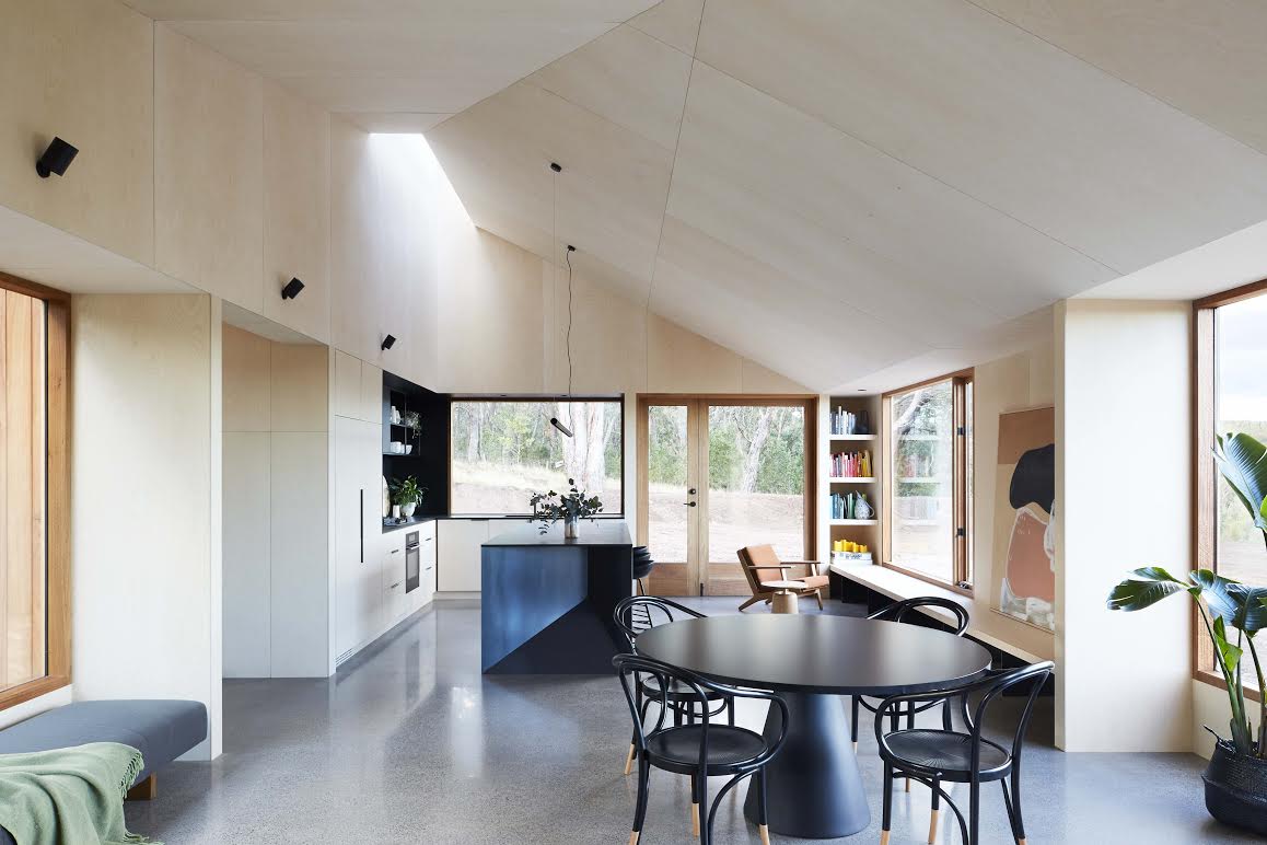 Inside a raw and minimalist home in country Victoria - The Interiors Addict