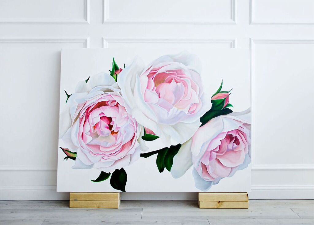 For the love of flowers: From fashion designer to artist - The ...