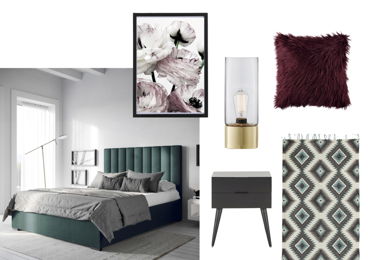 Luxe for less: Get this chic bedroom look for less than $1000! - The ...