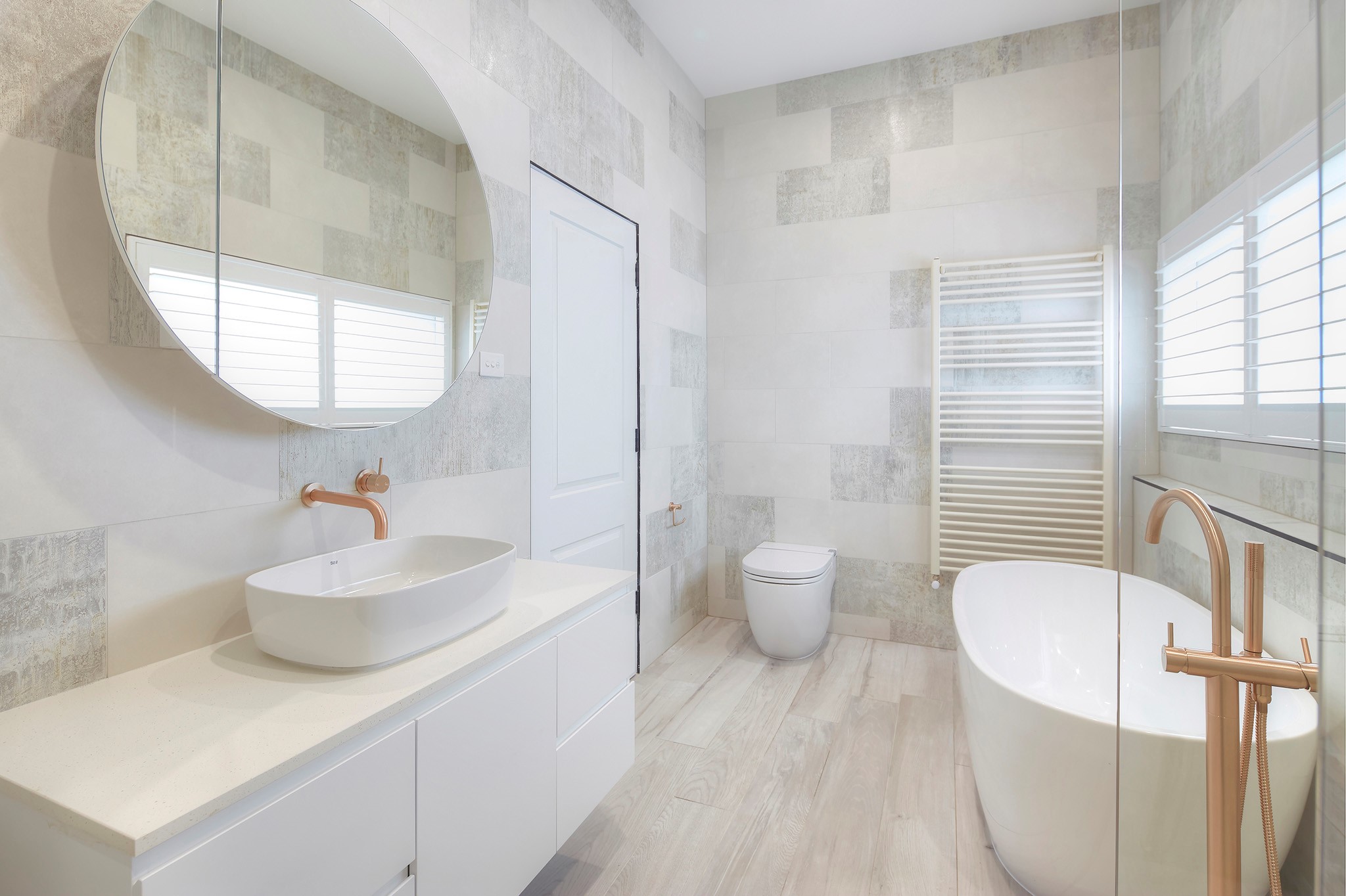 Four real bathrooms showcase latest trends - The Interiors Addict