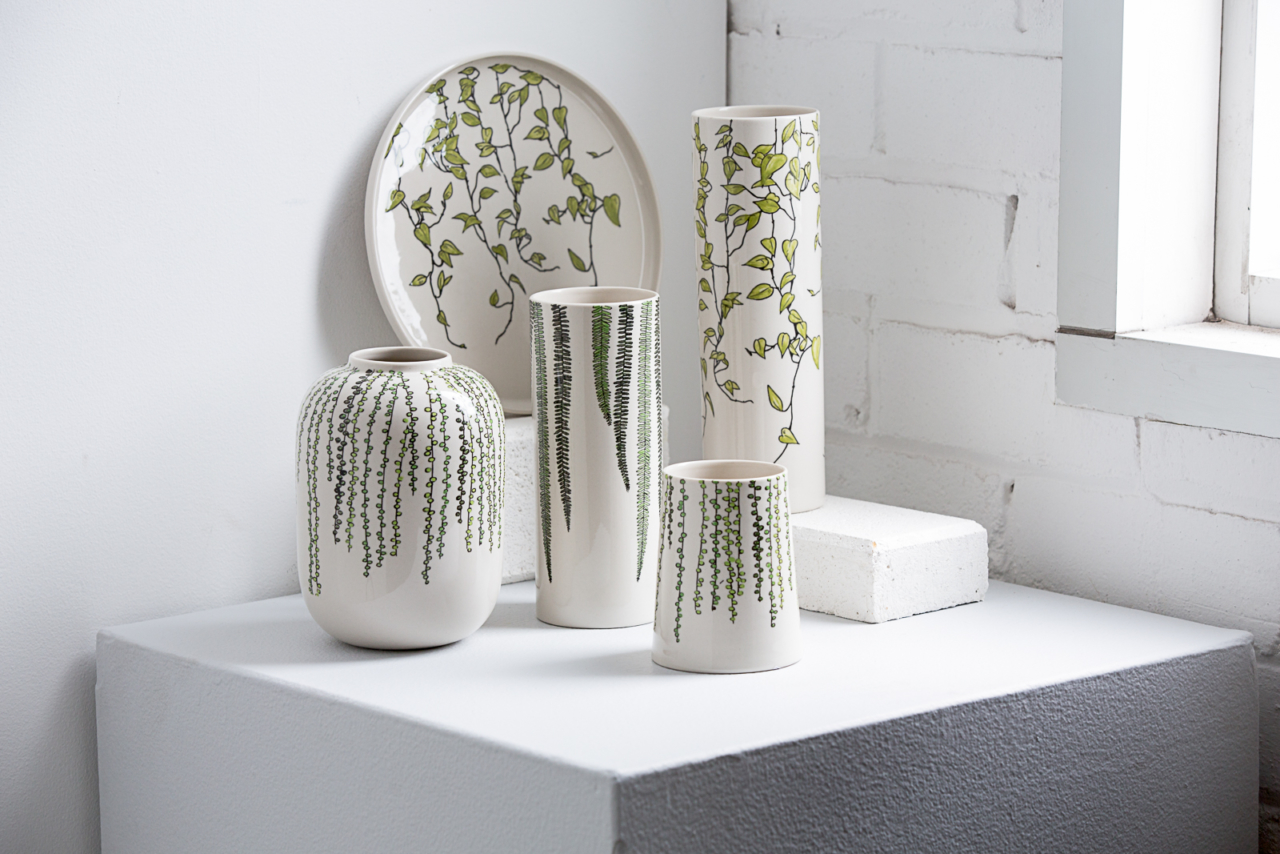 Jones & Co’s fun new hand-painted ceramics - The Interiors Addict