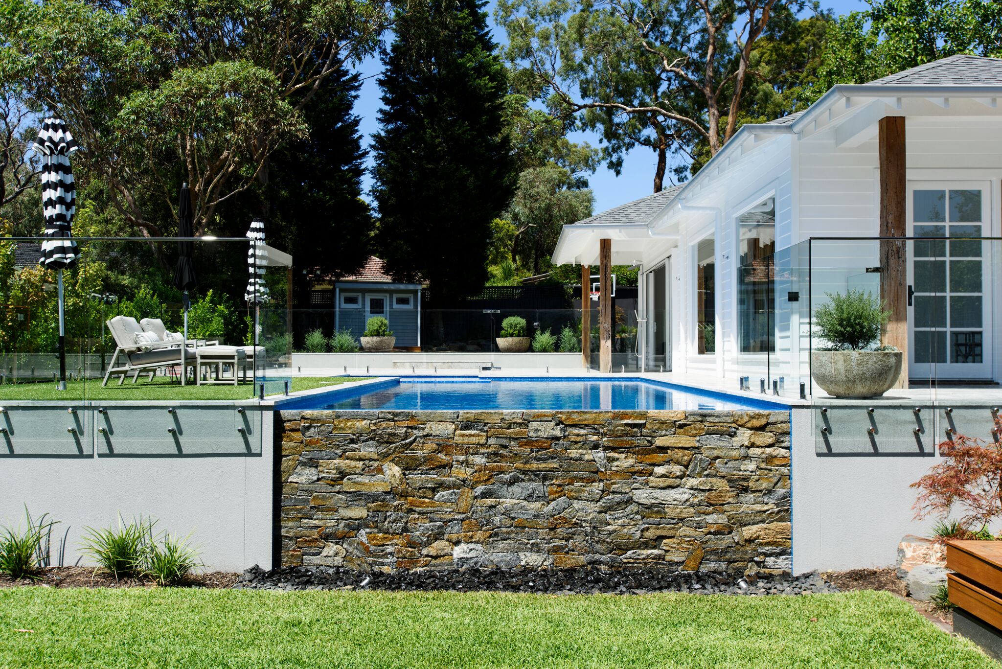 A Hamptons-style family home with an enviable backyard - The Interiors ...