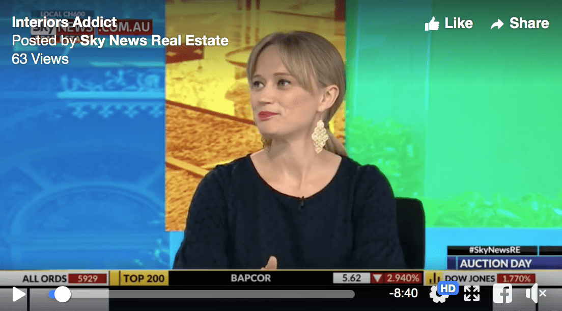 Jen on Sky News Real Estate discussing her lust list! - The Interiors ...