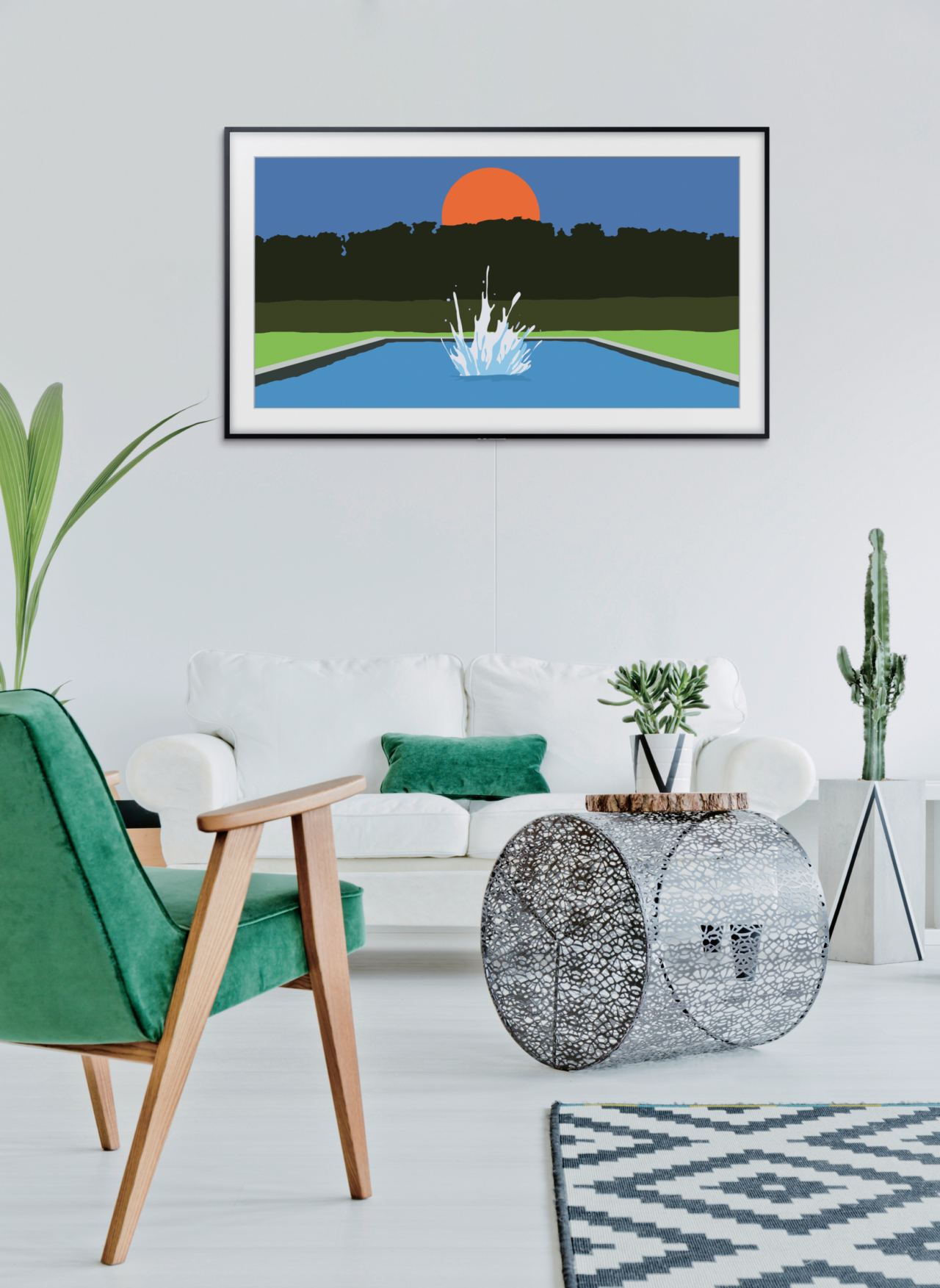 Samsung Frame TV now looks even better in art mode! - The Interiors Addict