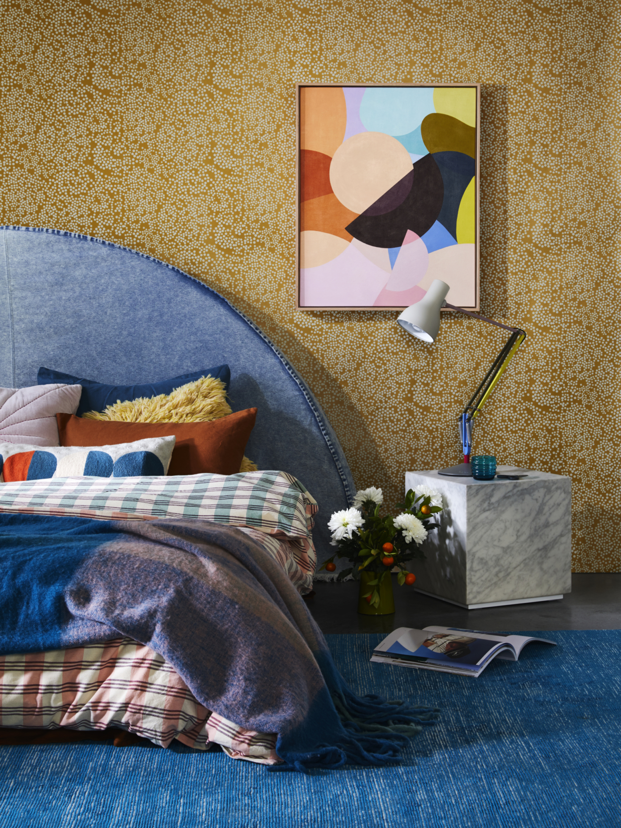 Discover Artist Anna Cole's bright, geometric works - The Interiors Addict