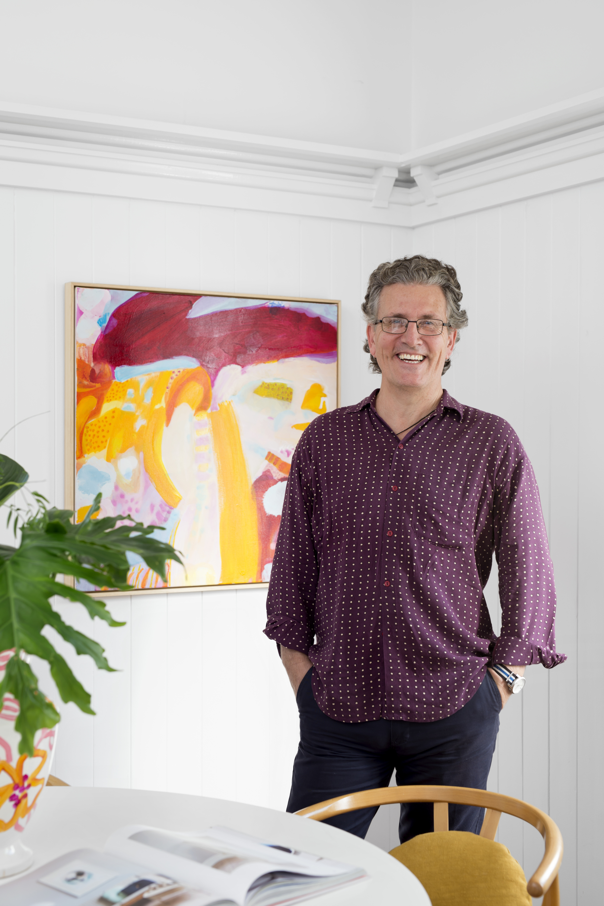 Discover artist Ian Gunn’s vivid, summery abstracts - The Interiors Addict