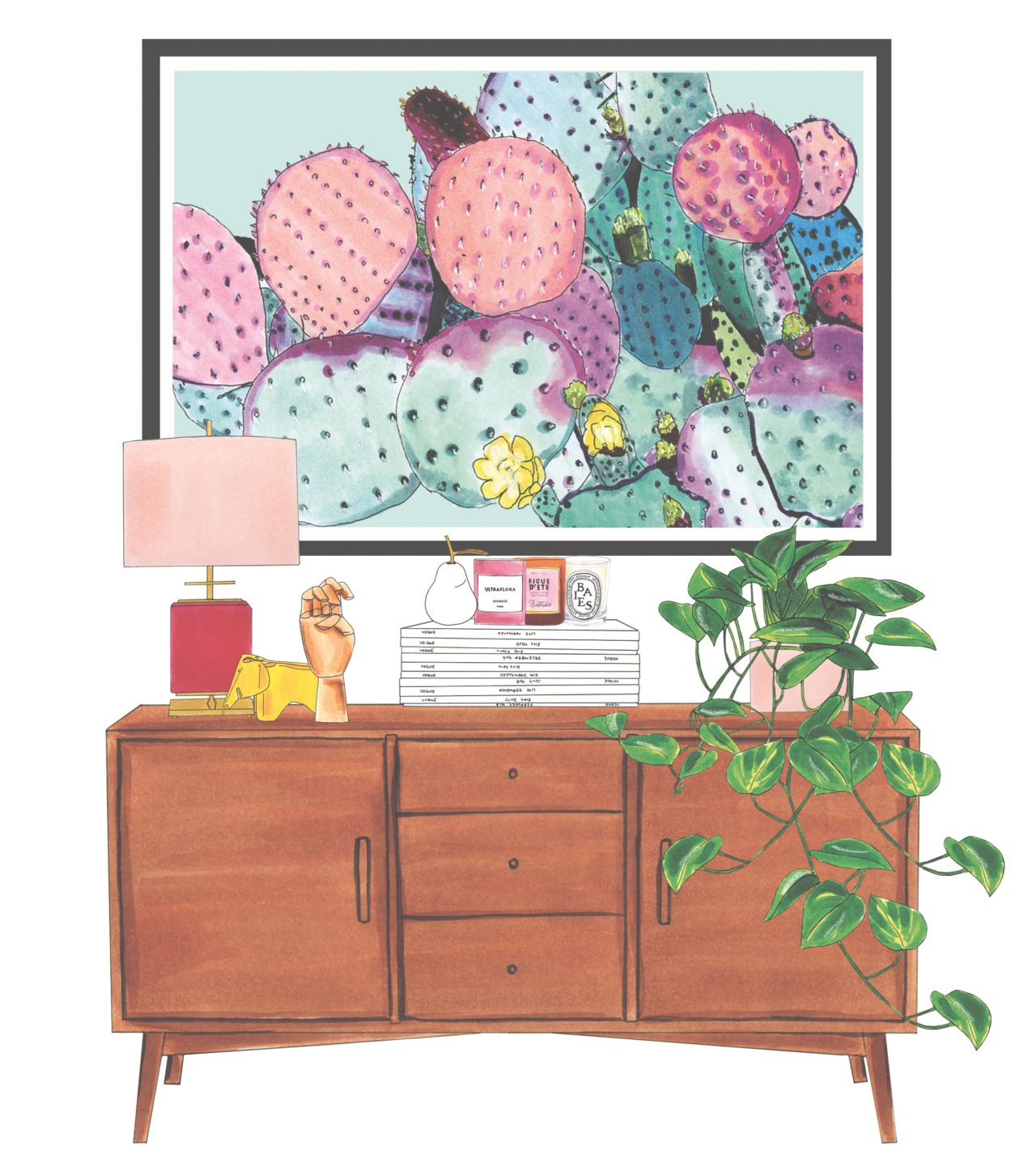 Create a home with this new illustrated interiors book! - The Interiors ...