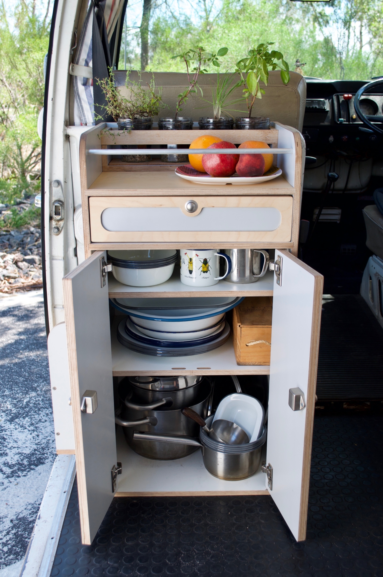 VW Kombi vans: New retro flat-pack DIY interior kits - The Interiors Addict