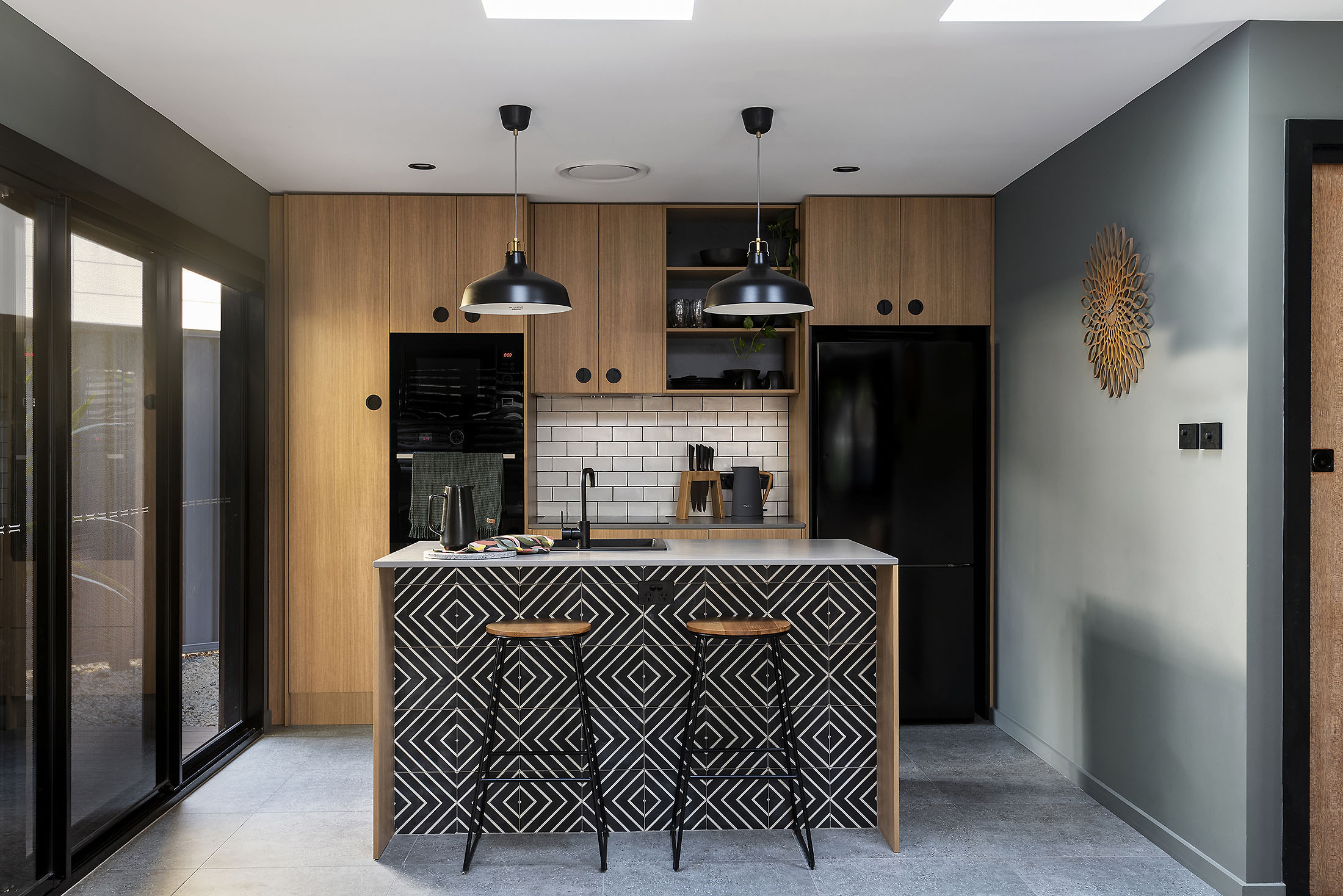 Before & after: Stylist's moody monochrome cottage reno - The Interiors ...