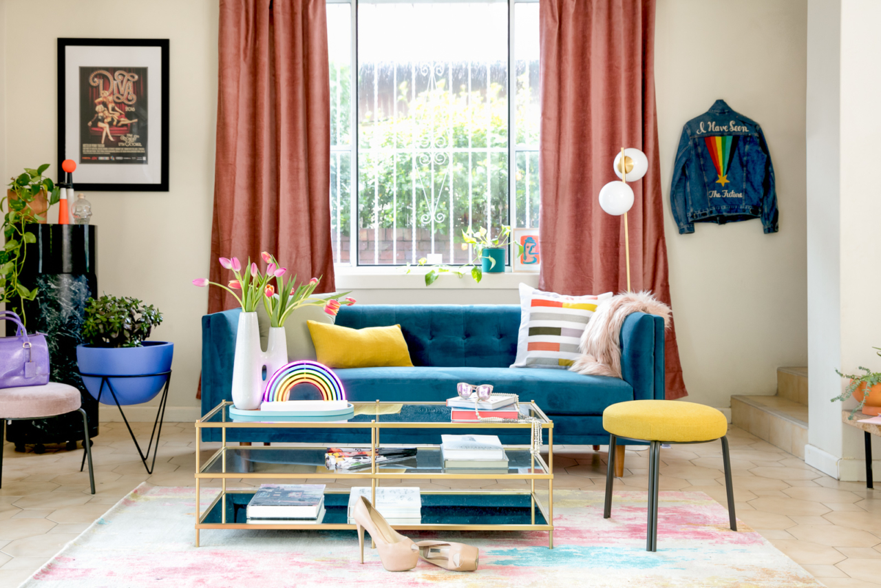 Before & after: Fun makeover for drag queen's room! - The Interiors Addict