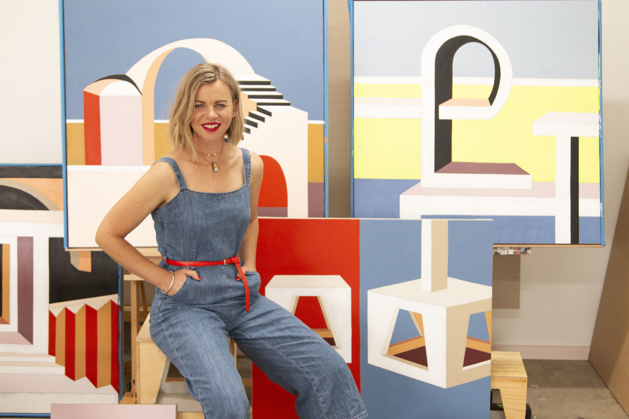 Working Mums Australia: artist Jasmine Mansbridge - The Interiors Addict
