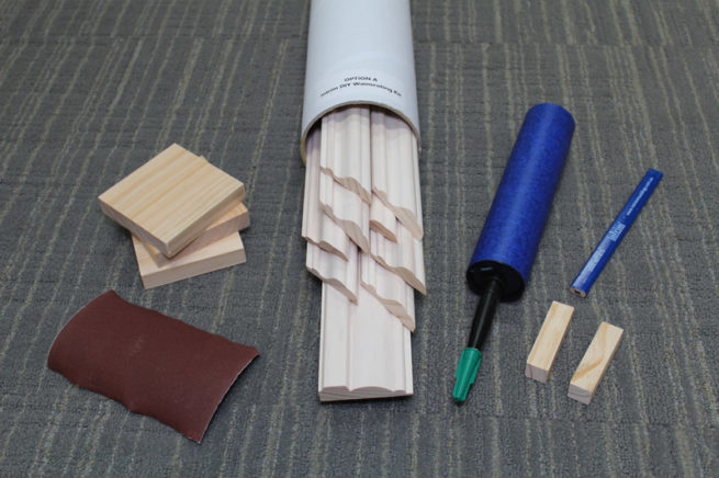 DIY wainscoting just got really easy! - The Interiors Addict