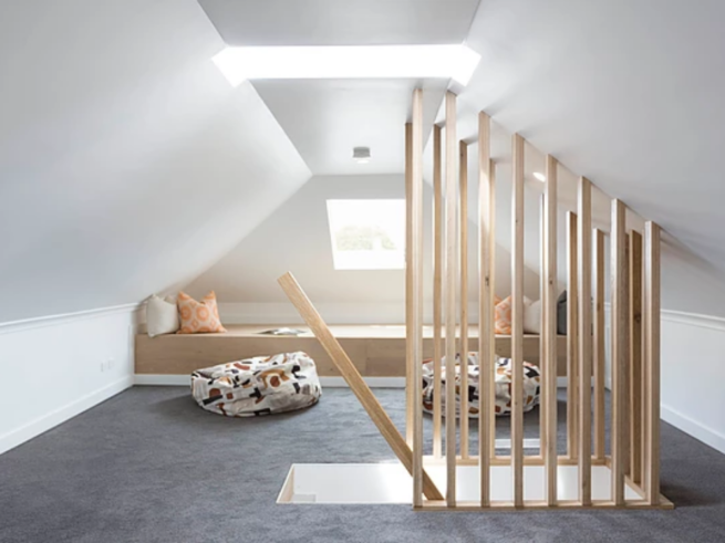 Feature staircase & attic create inner city delight - The Interiors Addict