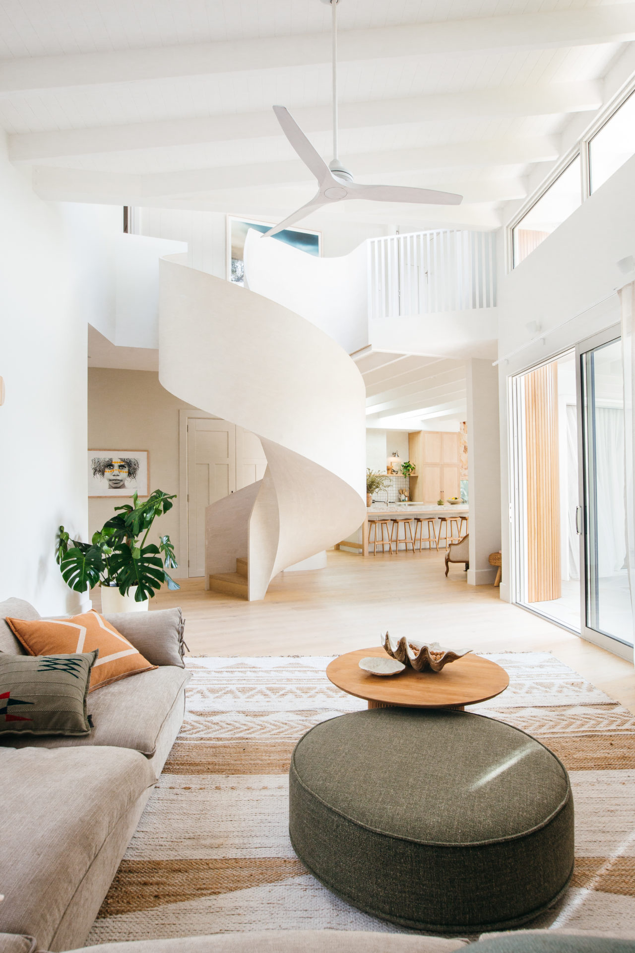 Kyal & Kara's new home is all curves, palm trees and sea breeze - The ...
