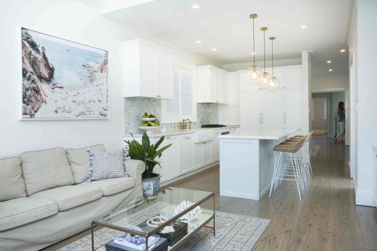 Charlie Albone and Juliet Love share a first look at their new home ...