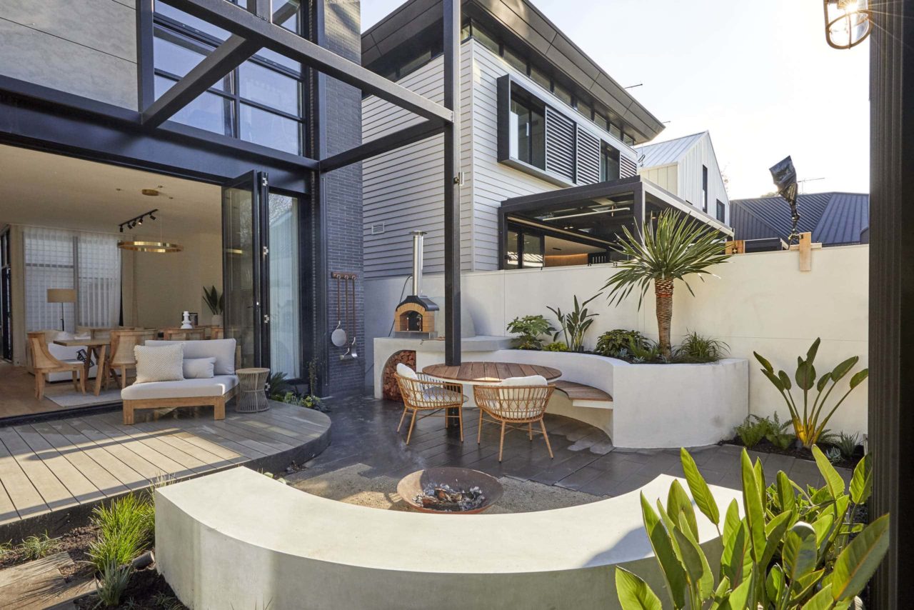 The Block 2020: back yard and pool reveals - The Interiors Addict