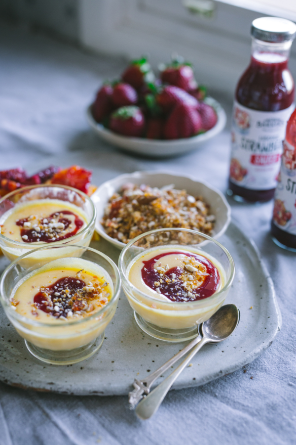 Foodie Friday: Little custard pots with strawberry sauce - The ...