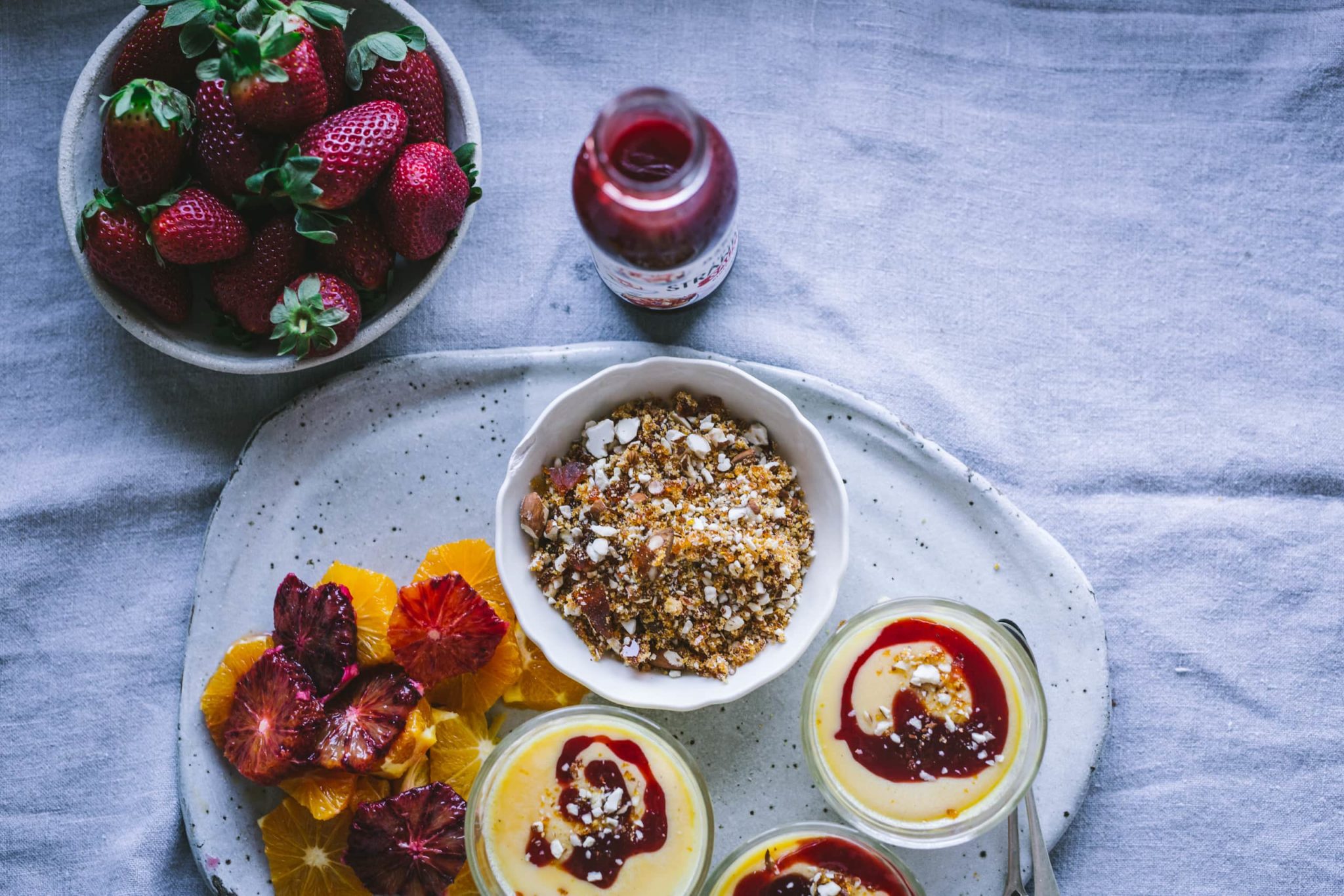 Foodie Friday: Little custard pots with strawberry sauce - The ...