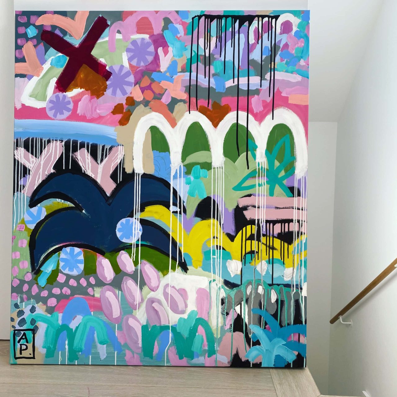 A successful career change from interior designer to artist for ...