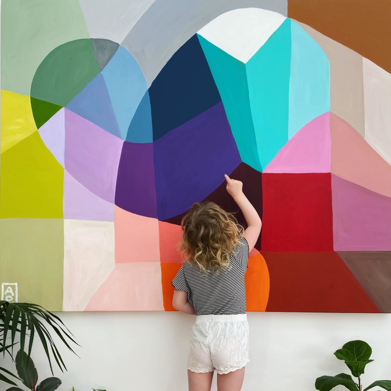 A successful career change from interior designer to artist for ...