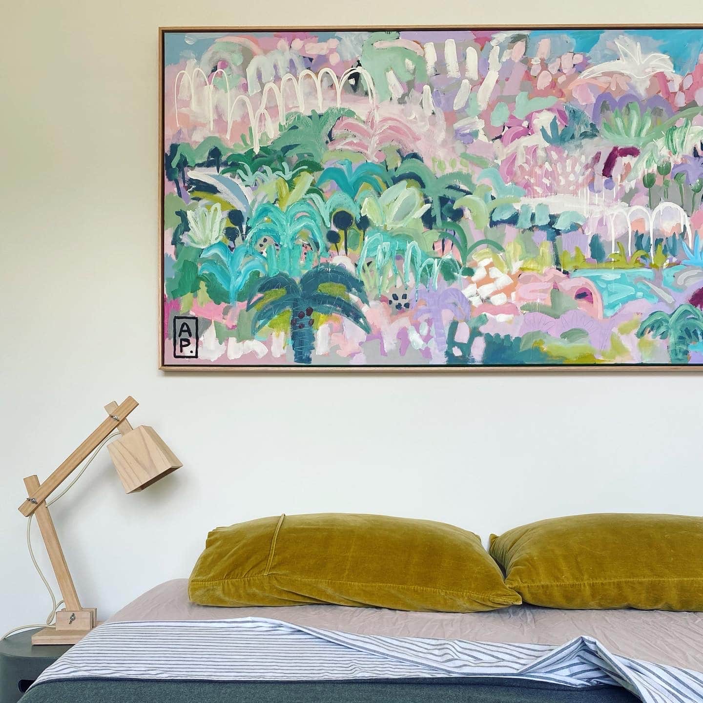 A successful career change from interior designer to artist for ...