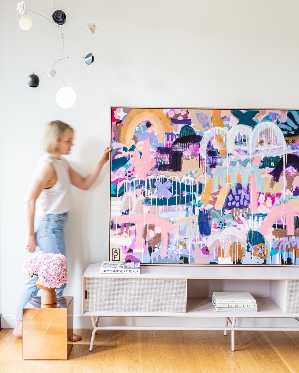 A successful career change from interior designer to artist for ...