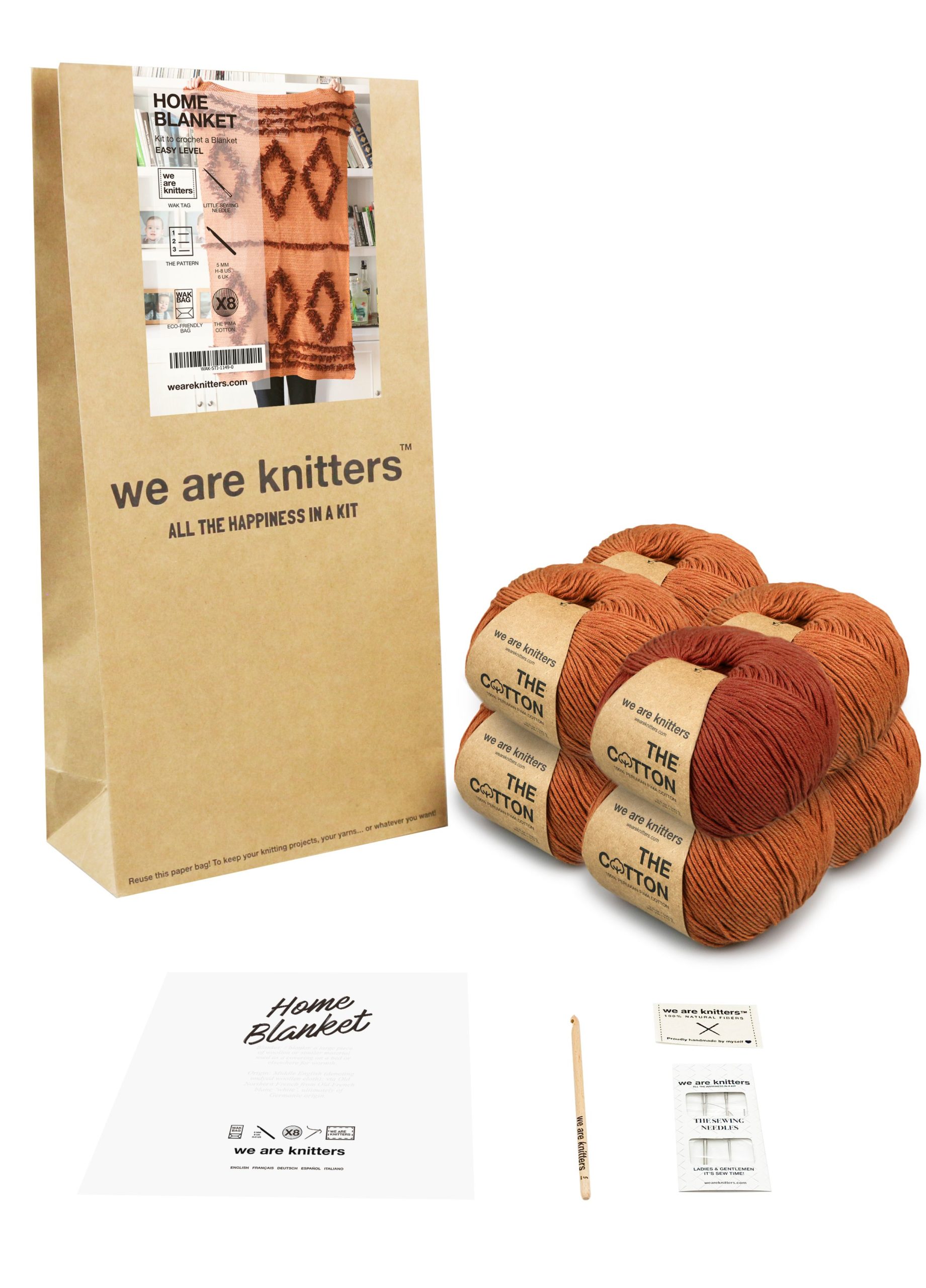 Knitting kits with everything to make your own cosy homewares - The ...