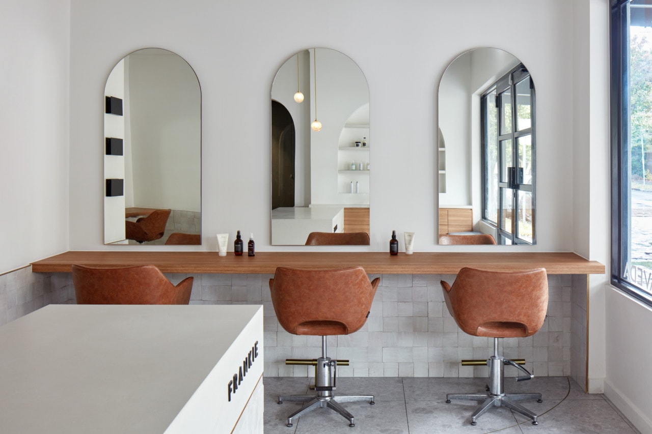 New Melbourne hair salon: Arches, brass, luxe leather and more! - The ...