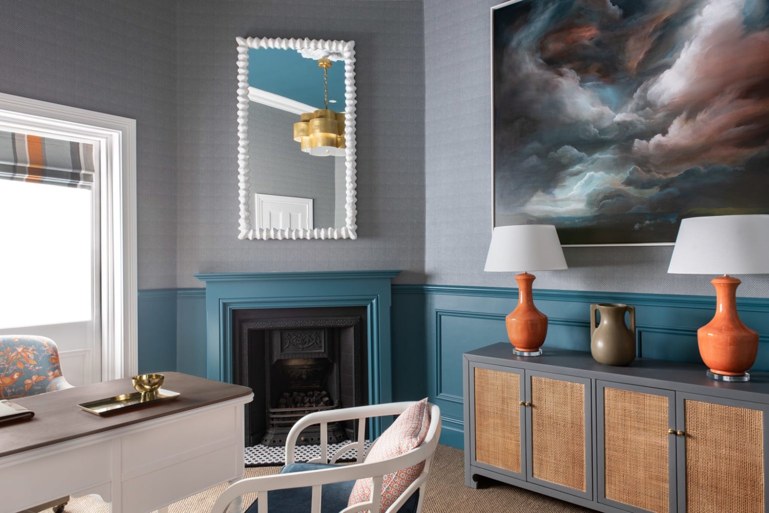 Decorating with clashing prints and colour: home given fresh look - The ...