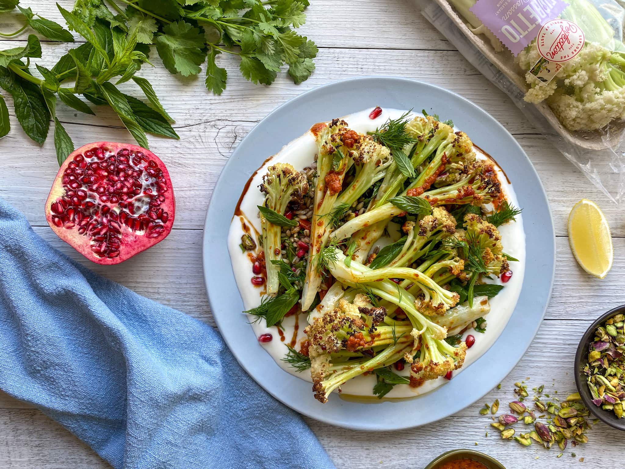 Foodie Friday: Moroccan roast fioretto with farro, pistachio ...