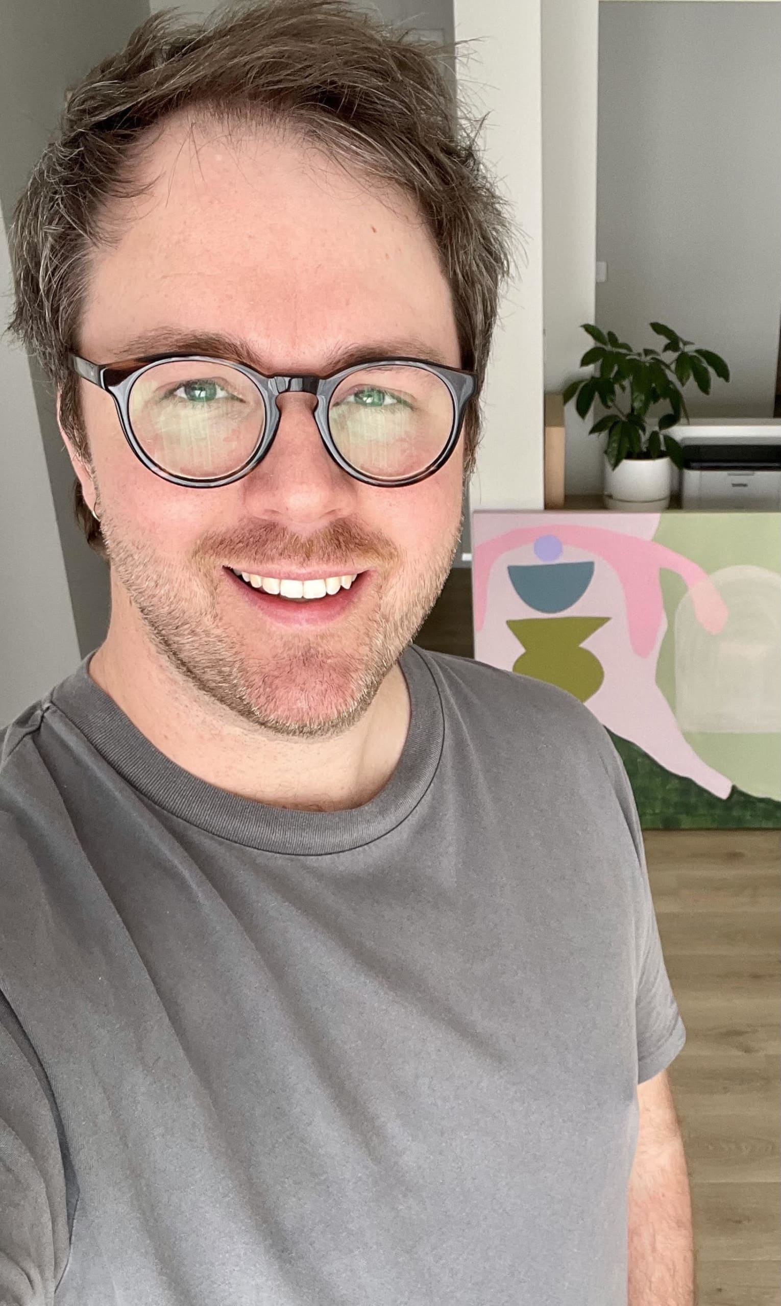 New artist Xander Holliday is a banker by day, painter by night - The ...