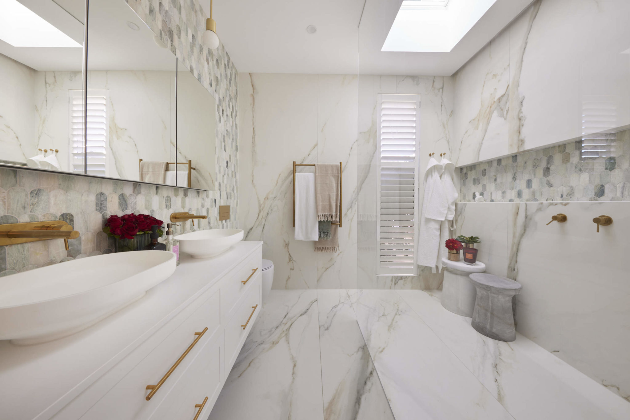 The Block 2021 room reveals: master ensuite - The Interiors Addict