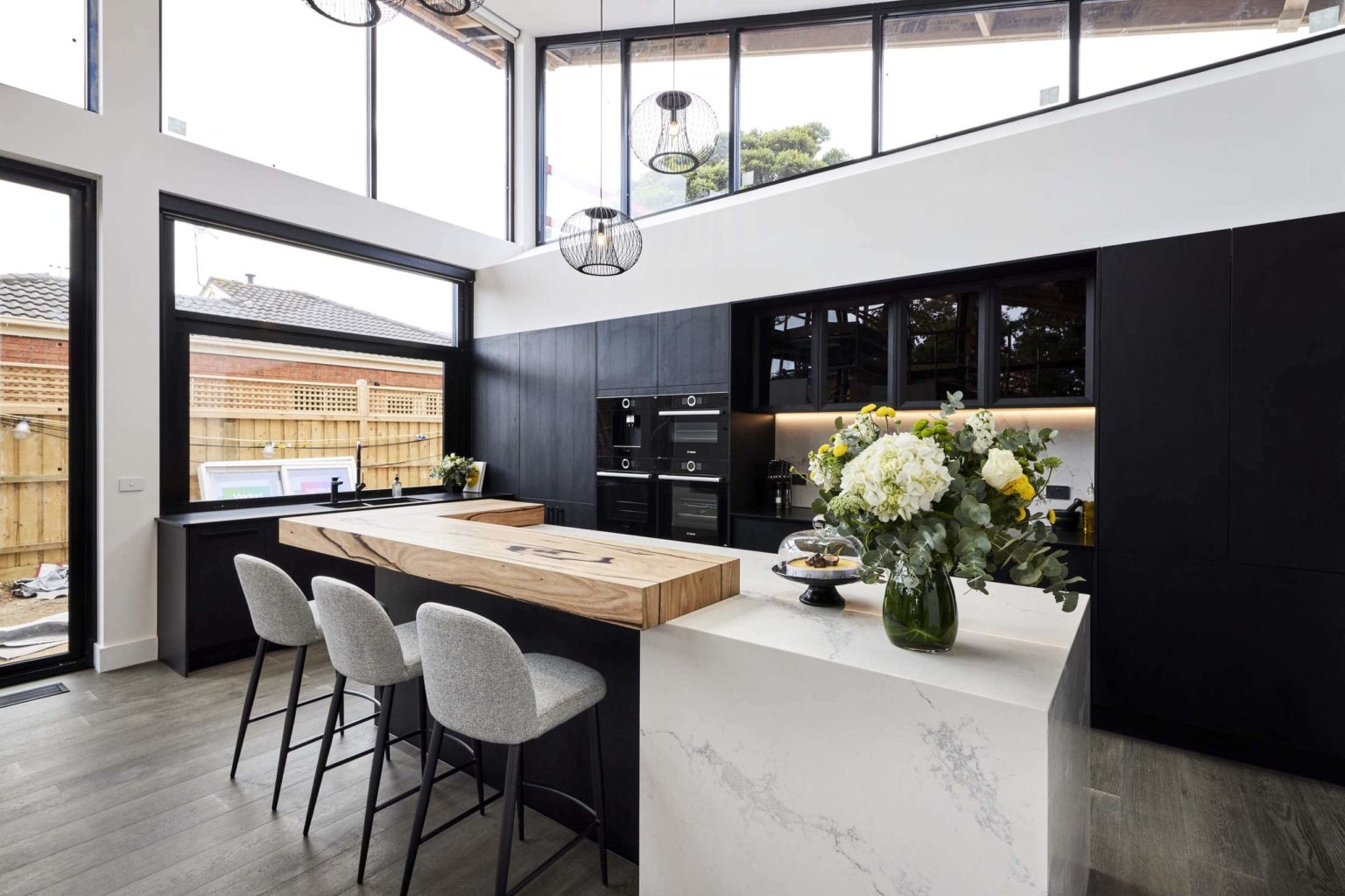 The Block 2021: Kirsty and Jesse's insanely good navy kitchen! - The ...