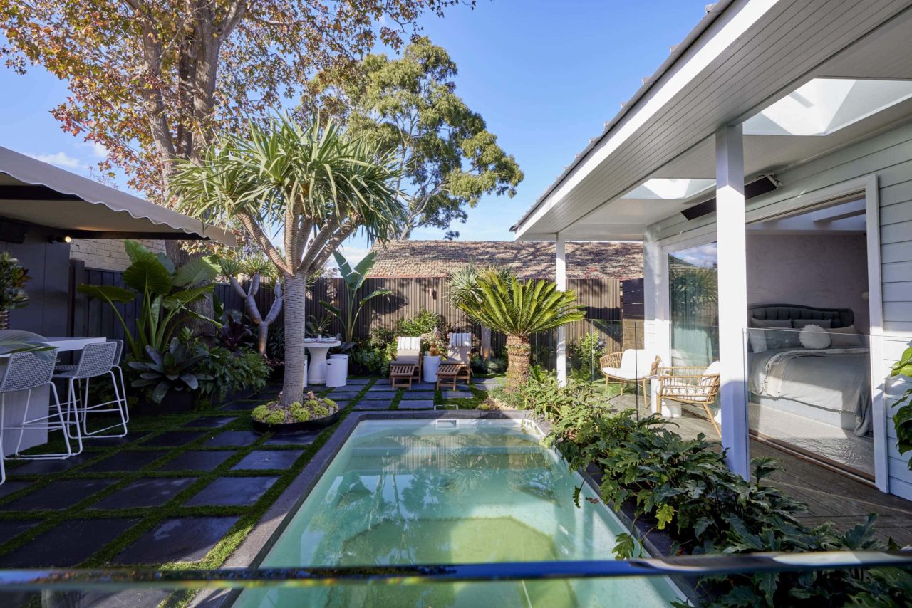 The Block 2021 reveals: back yards and pools - The Interiors Addict