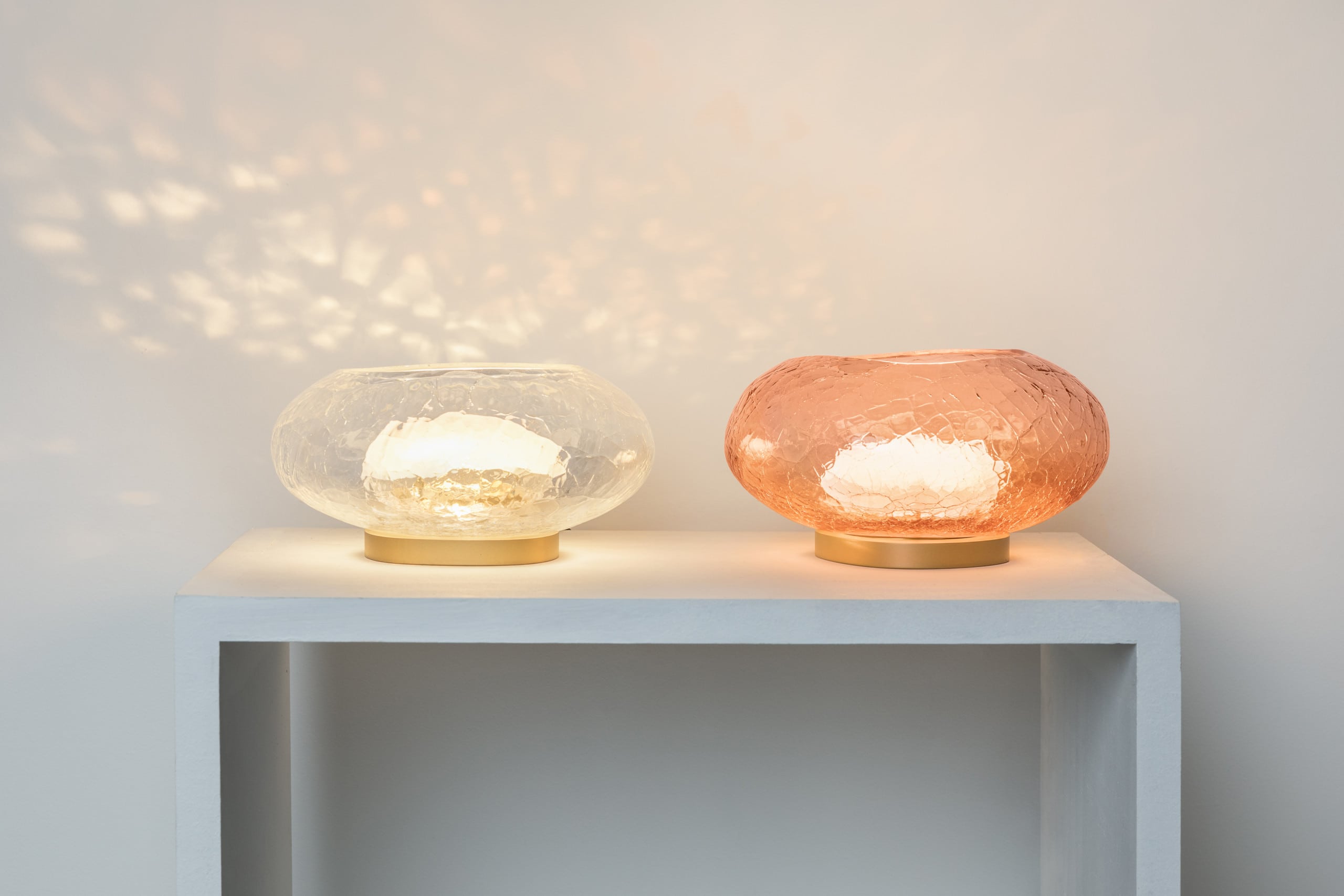 Sarah Ellison's latest collab features stunning coloured glass lighting ...