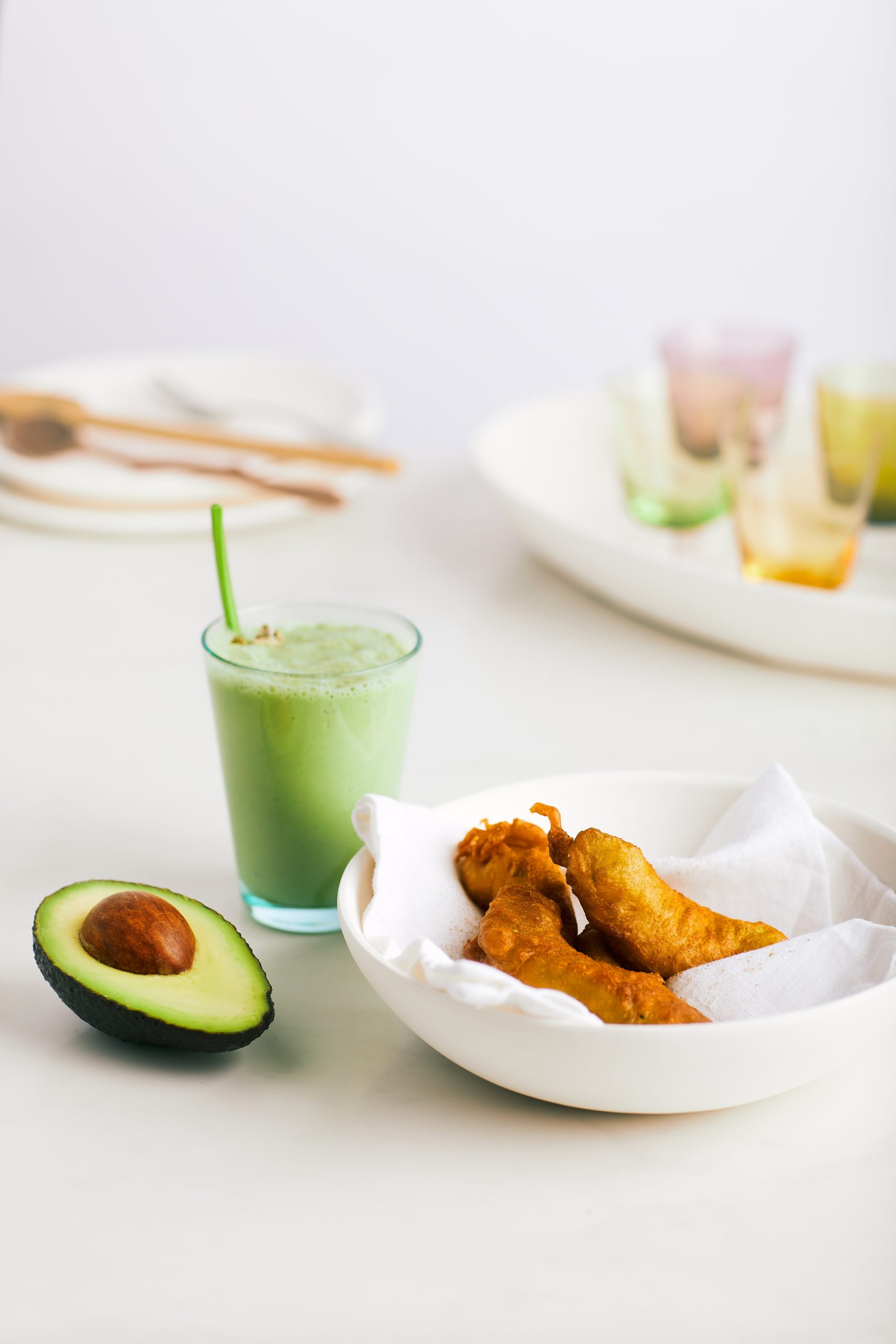 Foodie Friday: Avocado lassi and fritters - The Interiors Addict